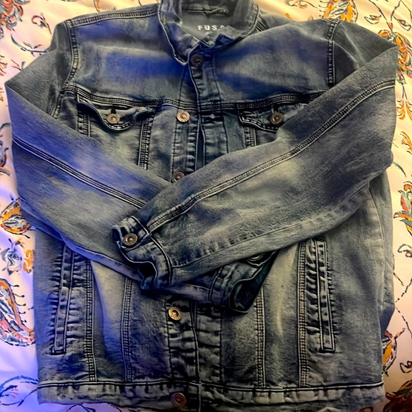 Fusai | Jackets & Coats | Mens Denim Jacket | Poshmark